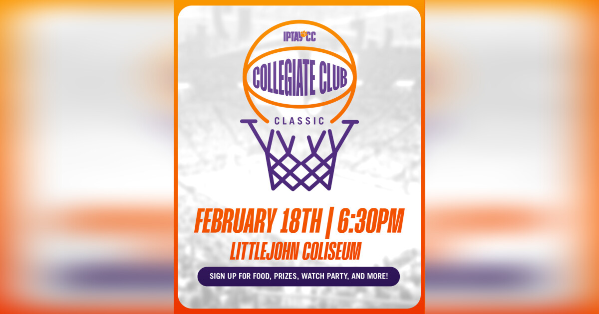 IPTAYCC To Host Collegiate Club Classic In Littlejohn Coliseum – IPTAY
